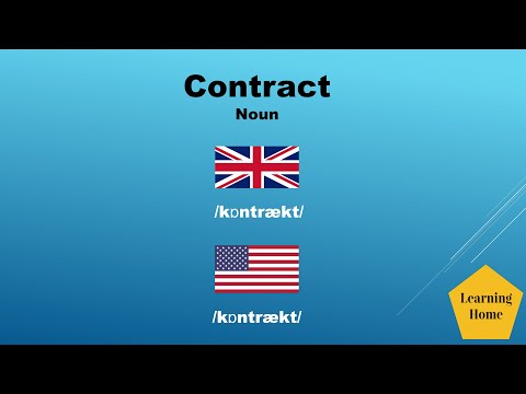 Contract meaning pronunciation and synonyms #Shorts