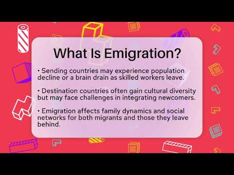 What Is Emigration? - The Sociology Workshop