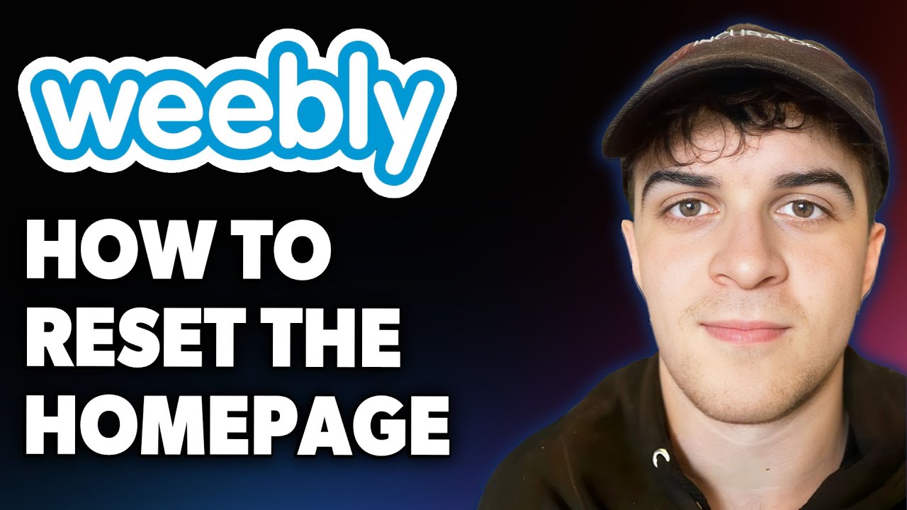 How to Reset the Homepage in Weebly [2025 Full Guide]