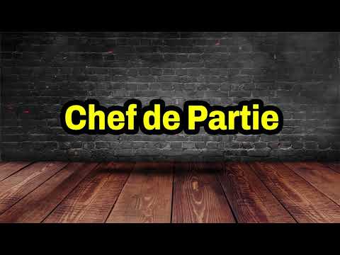 Chef de Partie Pronunciation | How To Pronounce Chef de Partie