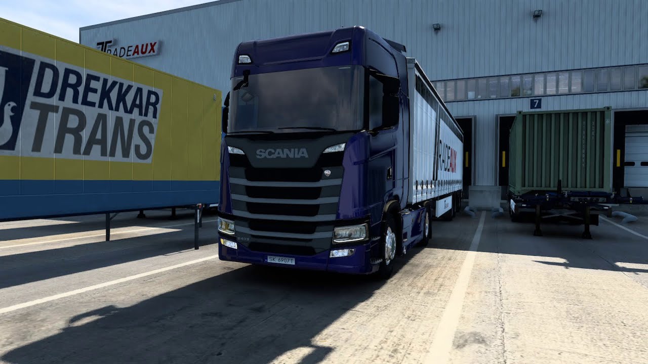 Scania Next Generation V8 Stock sound 1.0 - ETS 2