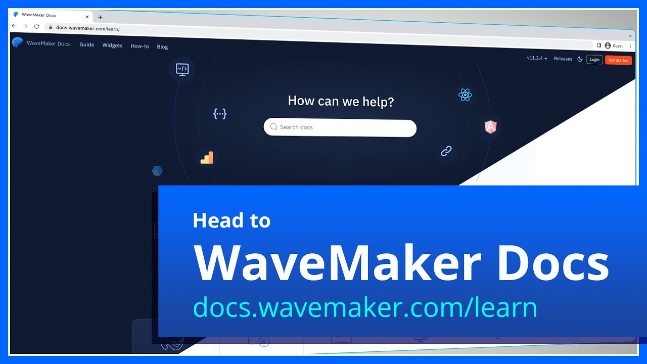 WaveMaker launches a sleek, brand-new, upgraded documentation website