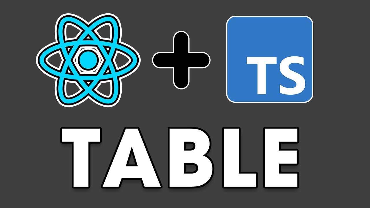 React Typescript 2023 - 19. Table