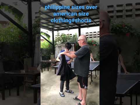 comparing the American size & Philippine sizes clothing boys US sz is S here is XL pants