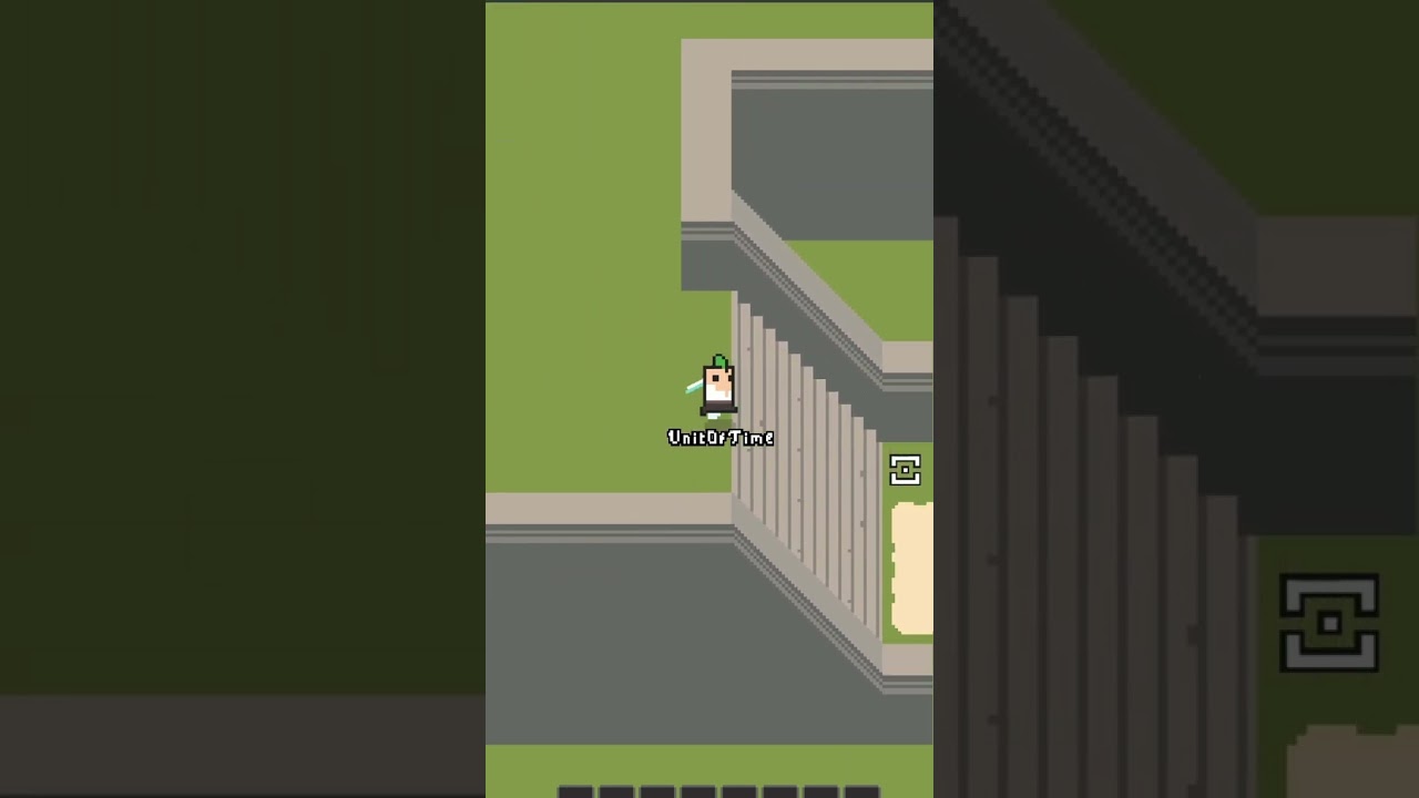 How stairs work in top down 2D game worlds