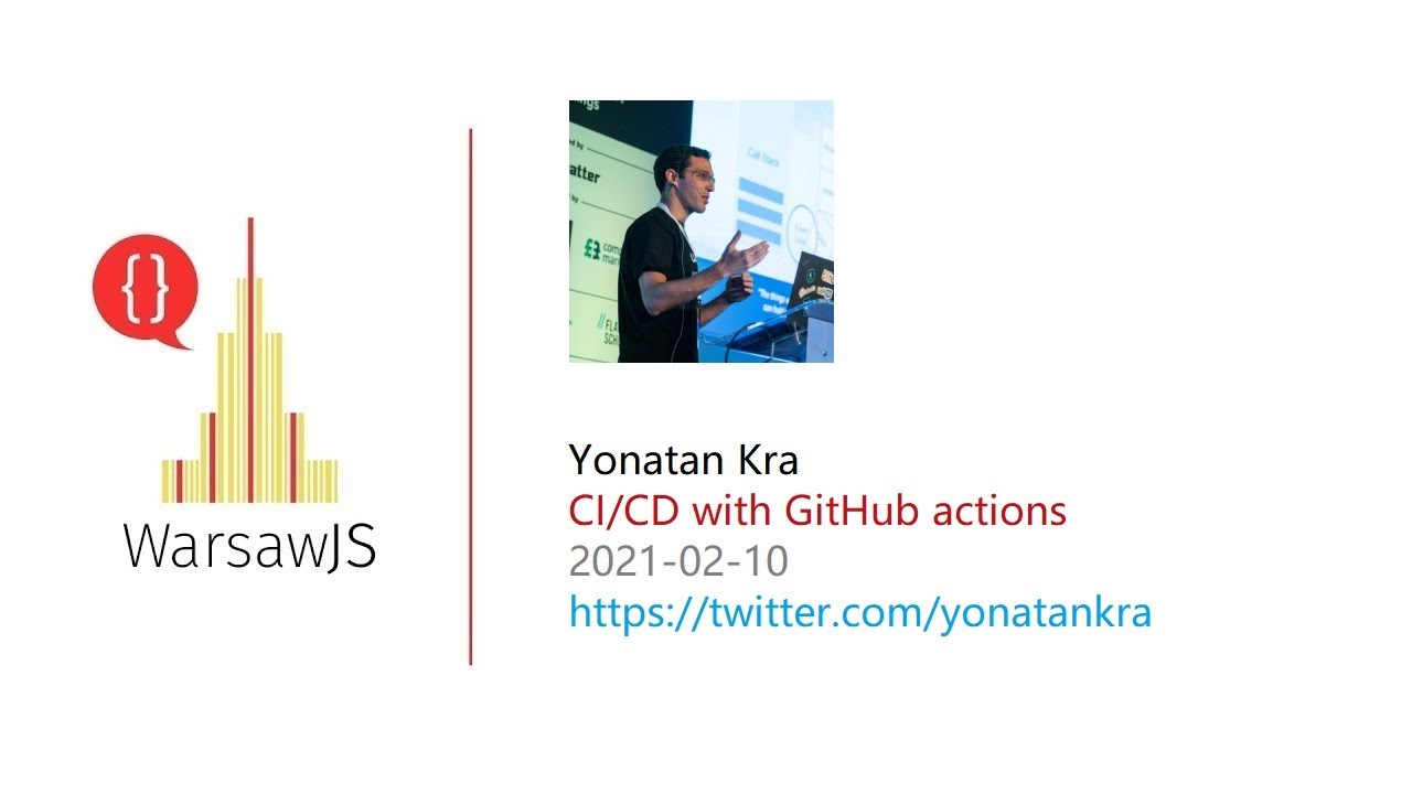 Yonatan Kra - CI/CD with GitHub actions