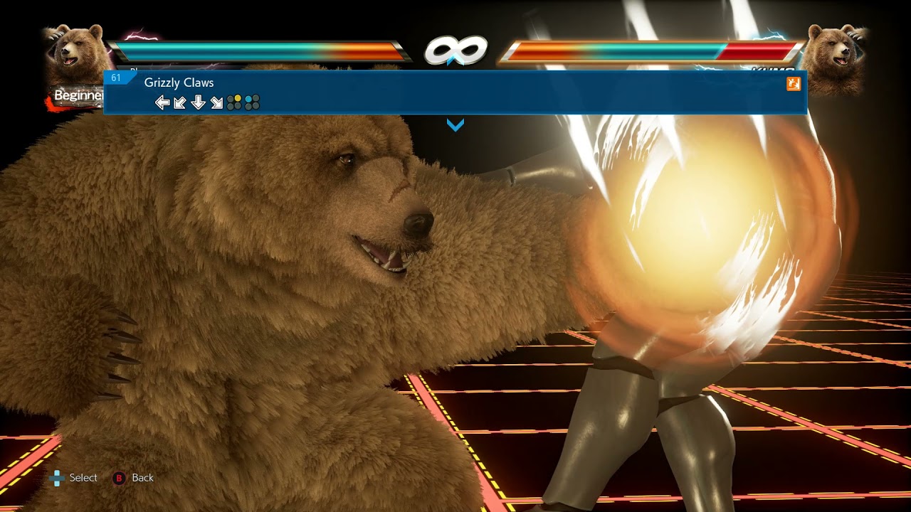 Tekken 7 - Kuma II Move List & Combos (Season 4 Final)