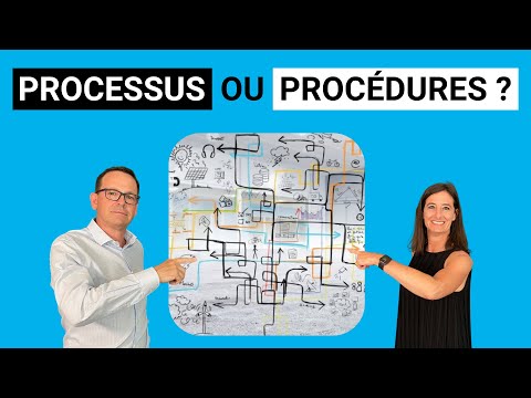Quelle différence entre les processus et les procédures ?