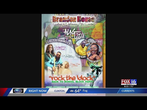 Brandon House brings 'Rock the Block' event to LR