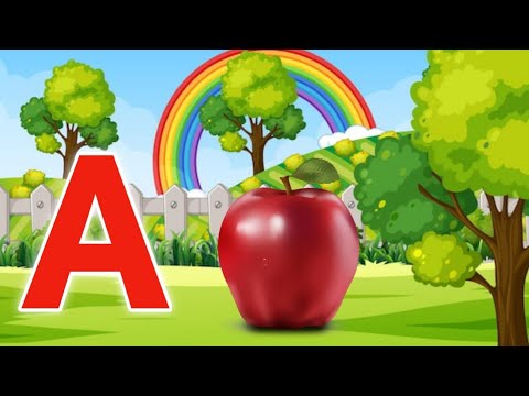 Learn abcd |Words starting with letter a | abc learning for toddlers | Kids educational videos
