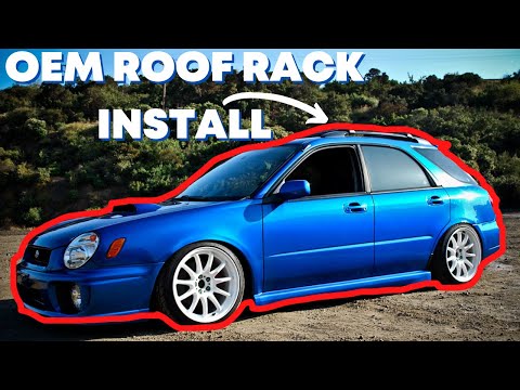 Installing Subaru WRX OEM Roof Racks