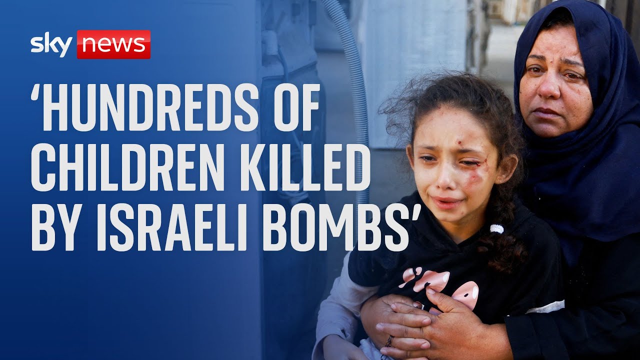 Israel-Hamas war: Gaza facing humanitarian crisis after Israeli raids