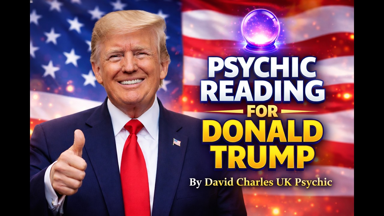Donald Trump Psychic Reading. By David Charles, UK's leading psychic medium & master of witchcraft.