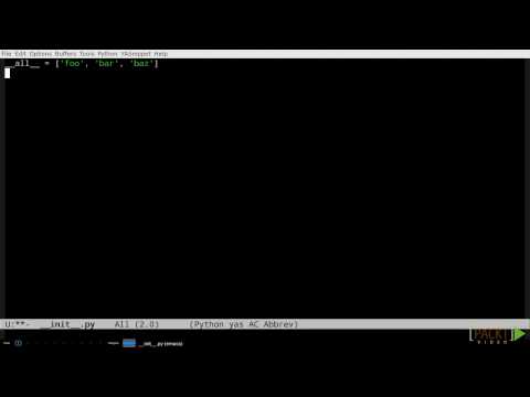 Learn Mastering Python Tutorial Creating an Empty Package | packtpub com - Mind Luster