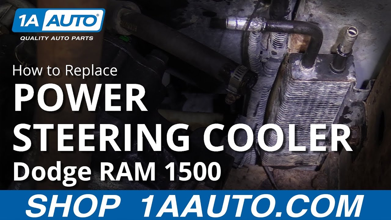 How to Replace Power Steering Cooler Dodge RAM 1500