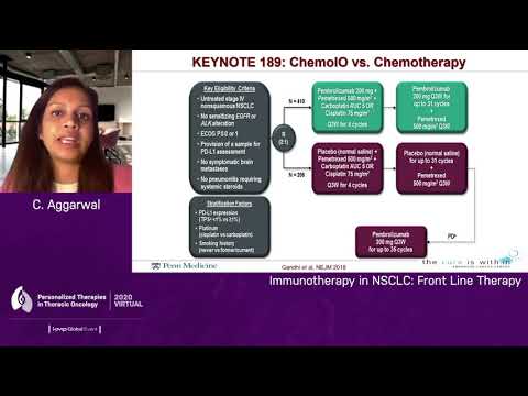 Immunotherapy in Non-Small Cell Lung Cancer (NSCLC): Front Line Therapy