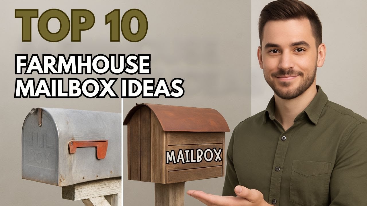 Top 10 Farmhouse Mailbox Ideas