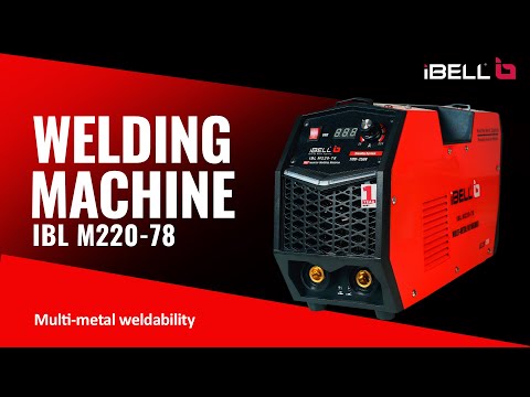 iBELL IBL M220-78 ARC Welding Machine 220A, Hot Start, Anti-Stick ...