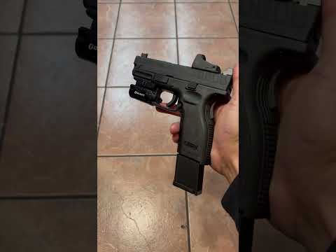 Springfield xd9 gooched up pew pew