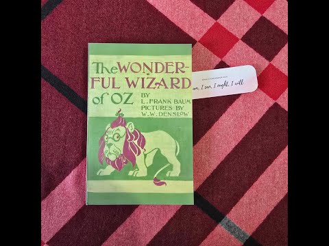 Book Flip Through: 1900 The Wonderful Wizard Of Oz By L. Frank Baum