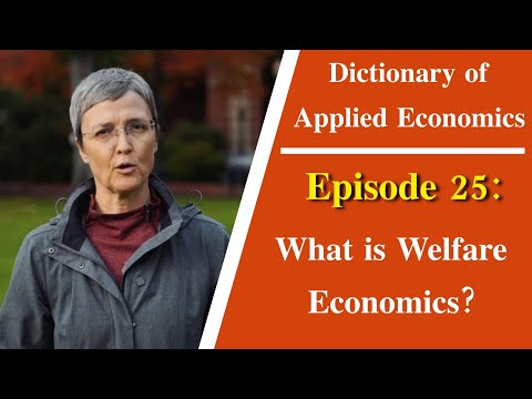 "What is Welfare Economics?": The Oregon State Dictionary of Applied Economics