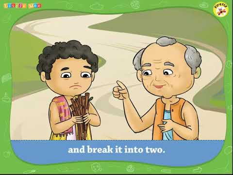 The Farmer And His Sons | Senior KG Stories for Children I Animated I Little Mee Stories