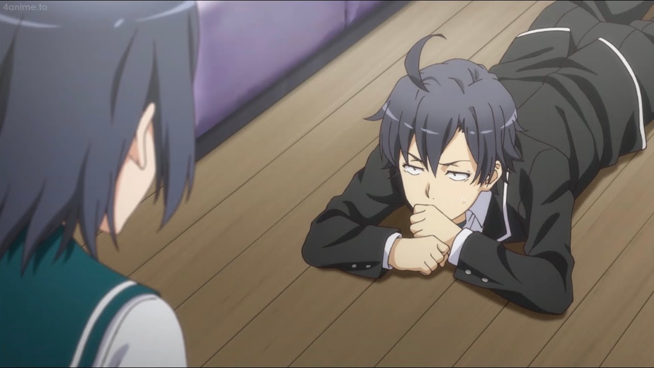 Komachi imitates Hachiman