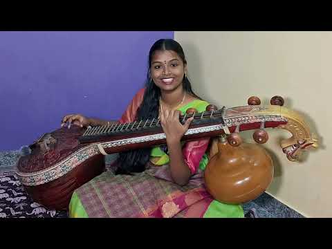 Kannodu Kaanbathellam Song Veena Cover | Jeans | AR Rahman | Swaram For Kannodu Kanbathellam Song