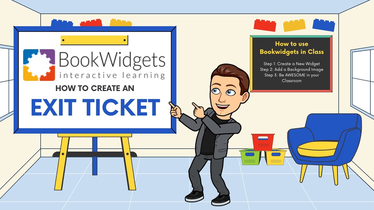 How to Create an Interactive Exit Ticket using BookWidgets