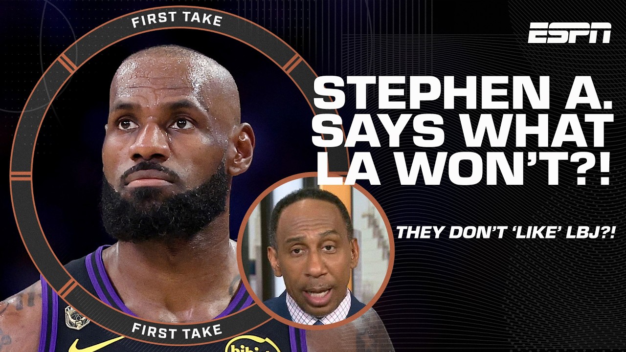 Stephen A. says Lakers WON’T ADMIT THIS about LeBron James... 😬 | First Take