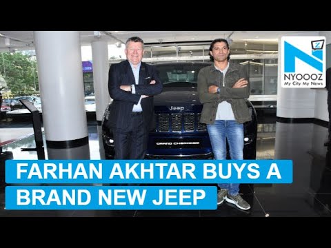 Farhan Akhtar gifts himself Jeep Grand Cherokee