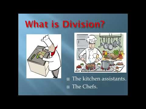 DIVISION OF LABOUR- ELEMENTARY SCHOOL (YEAR 2)