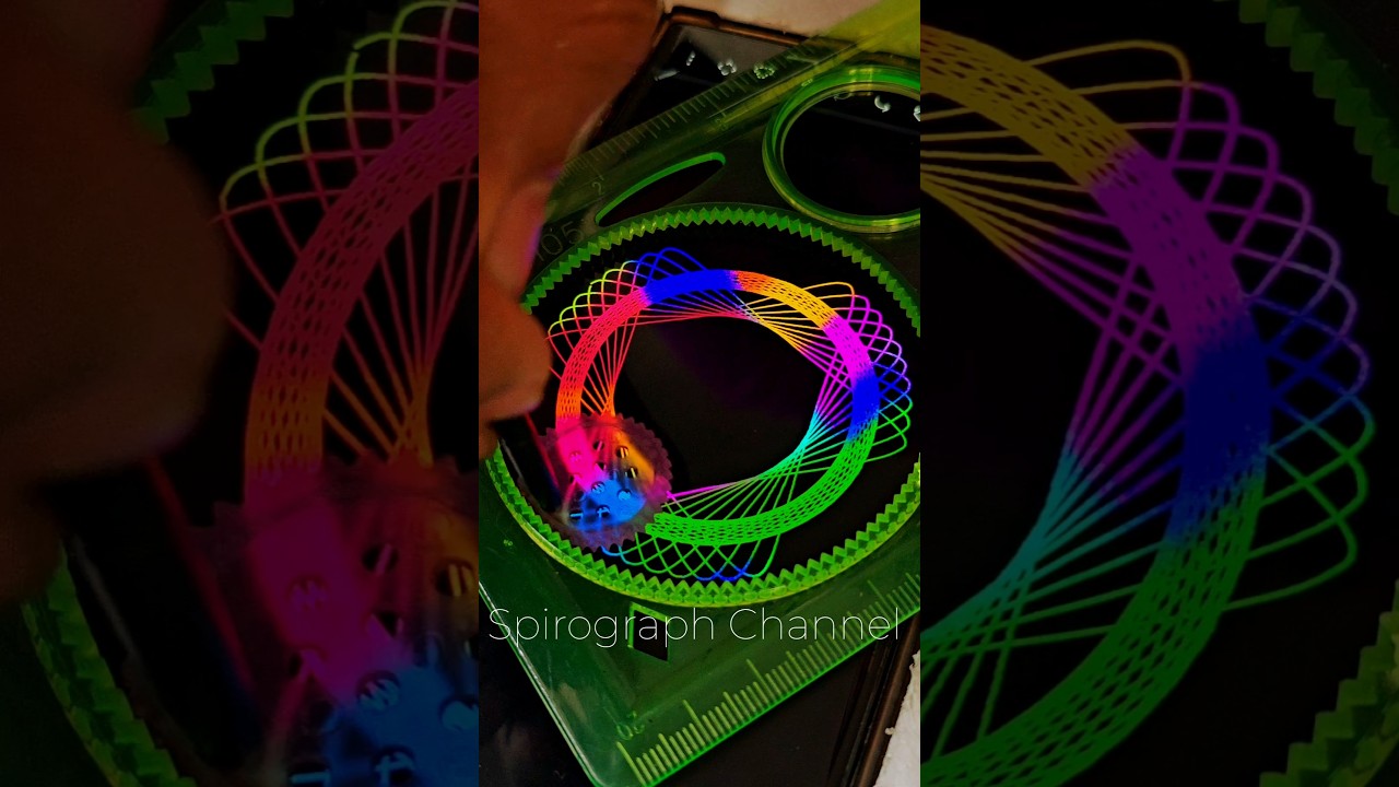 ❤️❤️ Spirograph Art || Samsung Galaxy S23 Ultra || 4K Ultra HD
