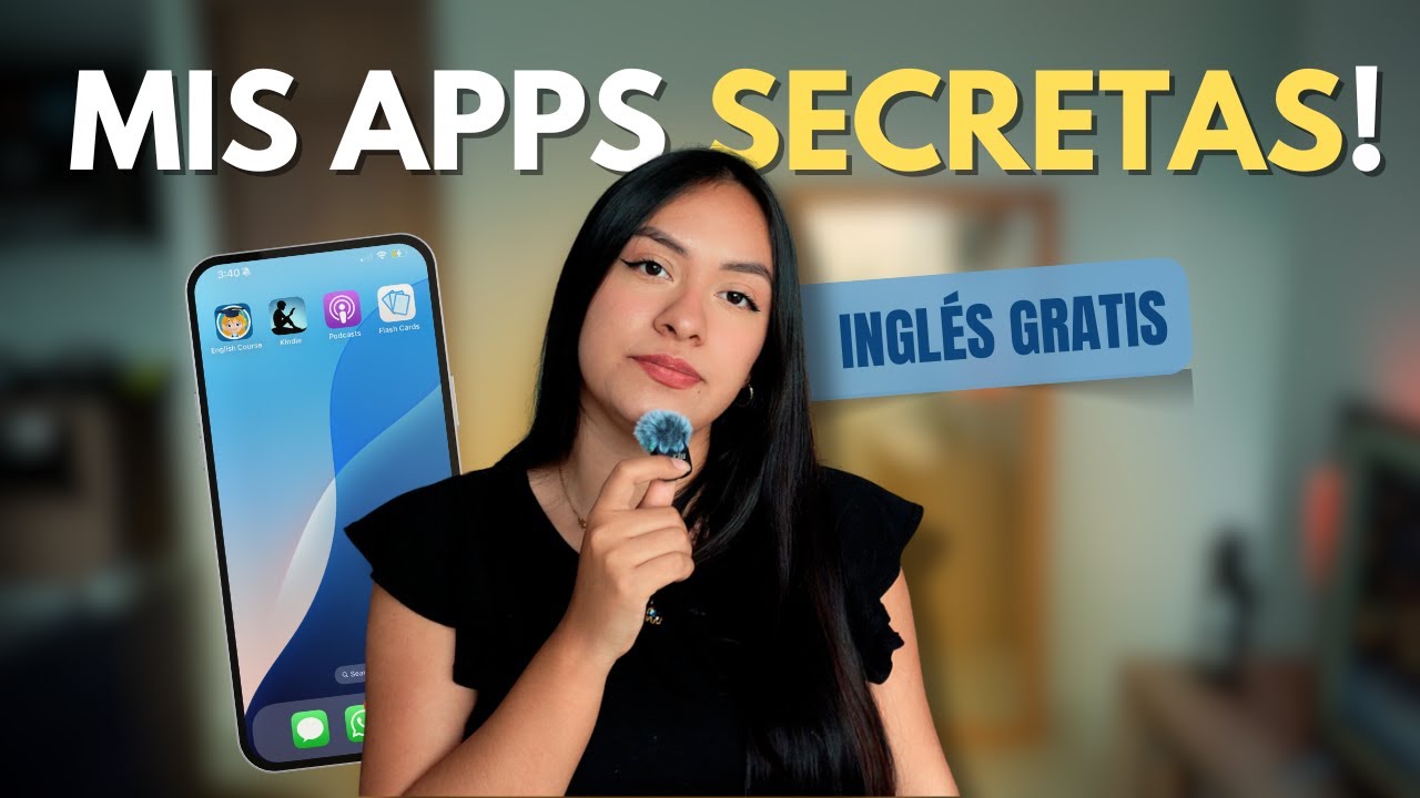 I learned English ONLY with these 4 FREE apps 📱✨