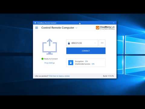 CloudBerry Remote Assistant - File Transfer Review