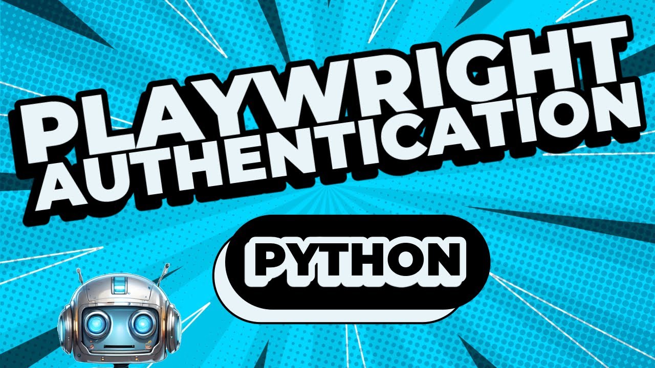 Authentication (Python) Tutorial for Playwright Test Automation