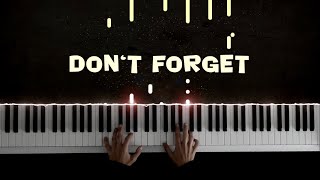 Toby Fox - Don't Forget (from "Deltarune") by M. Galka Hoja