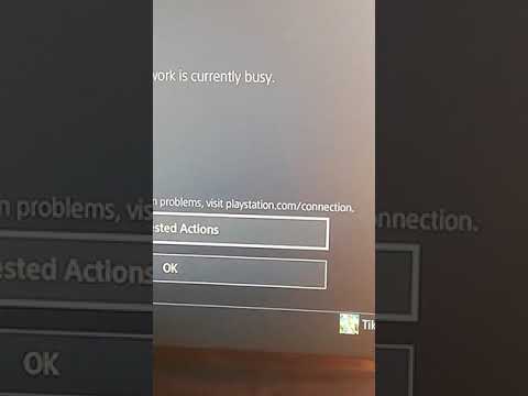 Playstation network is currently busy. (fix)