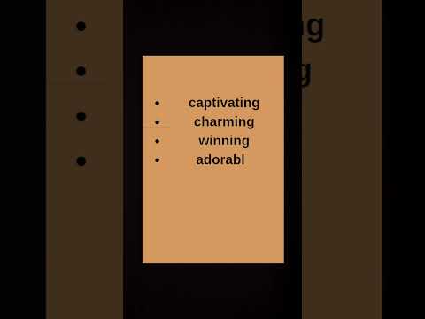 Synonyms | Endearing | Endearing word synonyms | Word synonyms #viral #shorts #shortsvideo