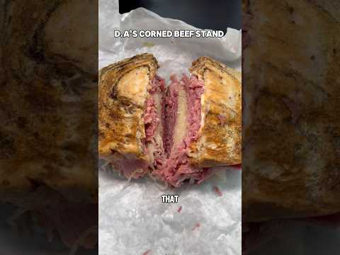 🔥The Best Corned Beef Sandwiches Near Chicago | D.A’S Corned Beef Stand #foodie