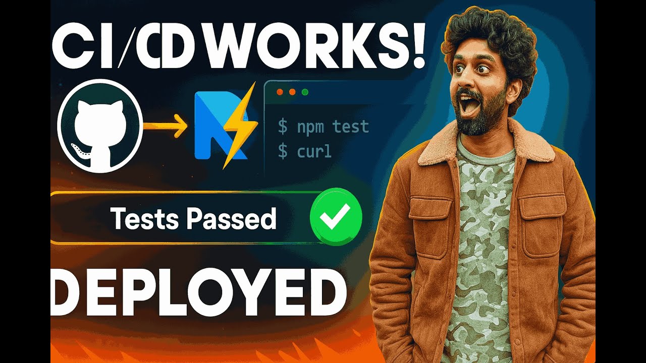 CI/CD Pipeline full workflow with GitHub Actions + Render – Real-World Demo 2025