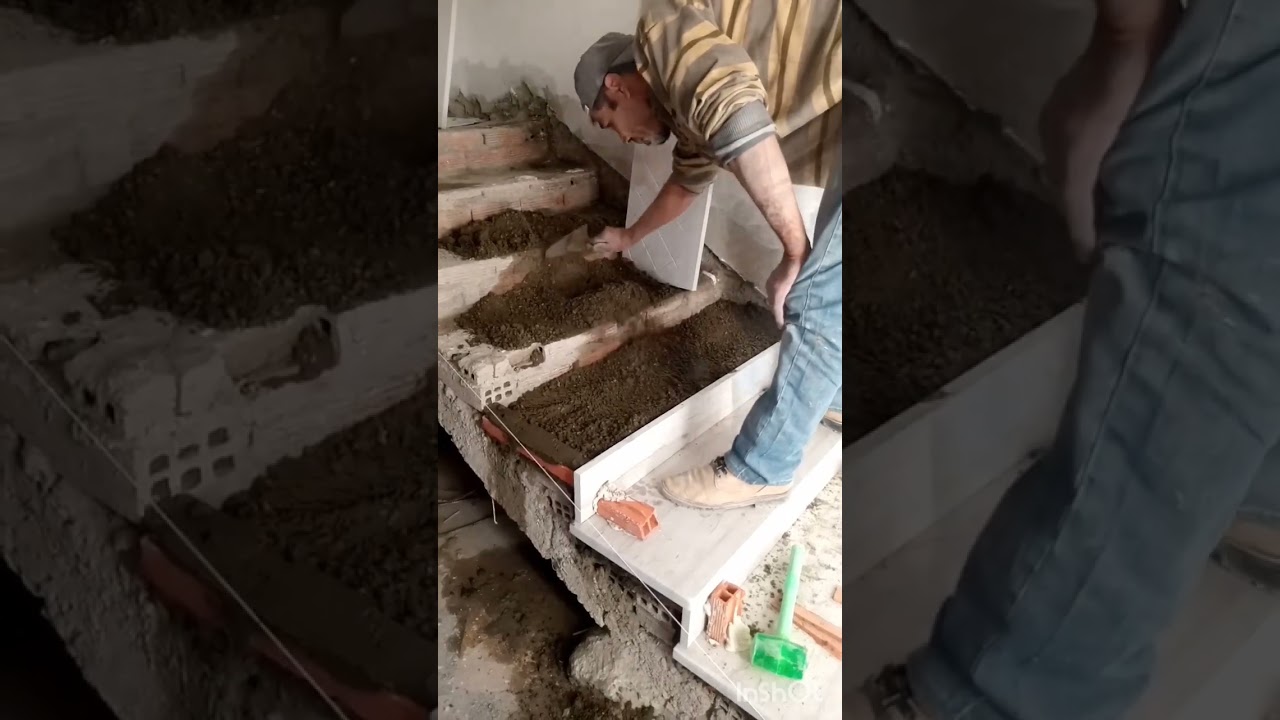 Amazing, marble staircase installation
