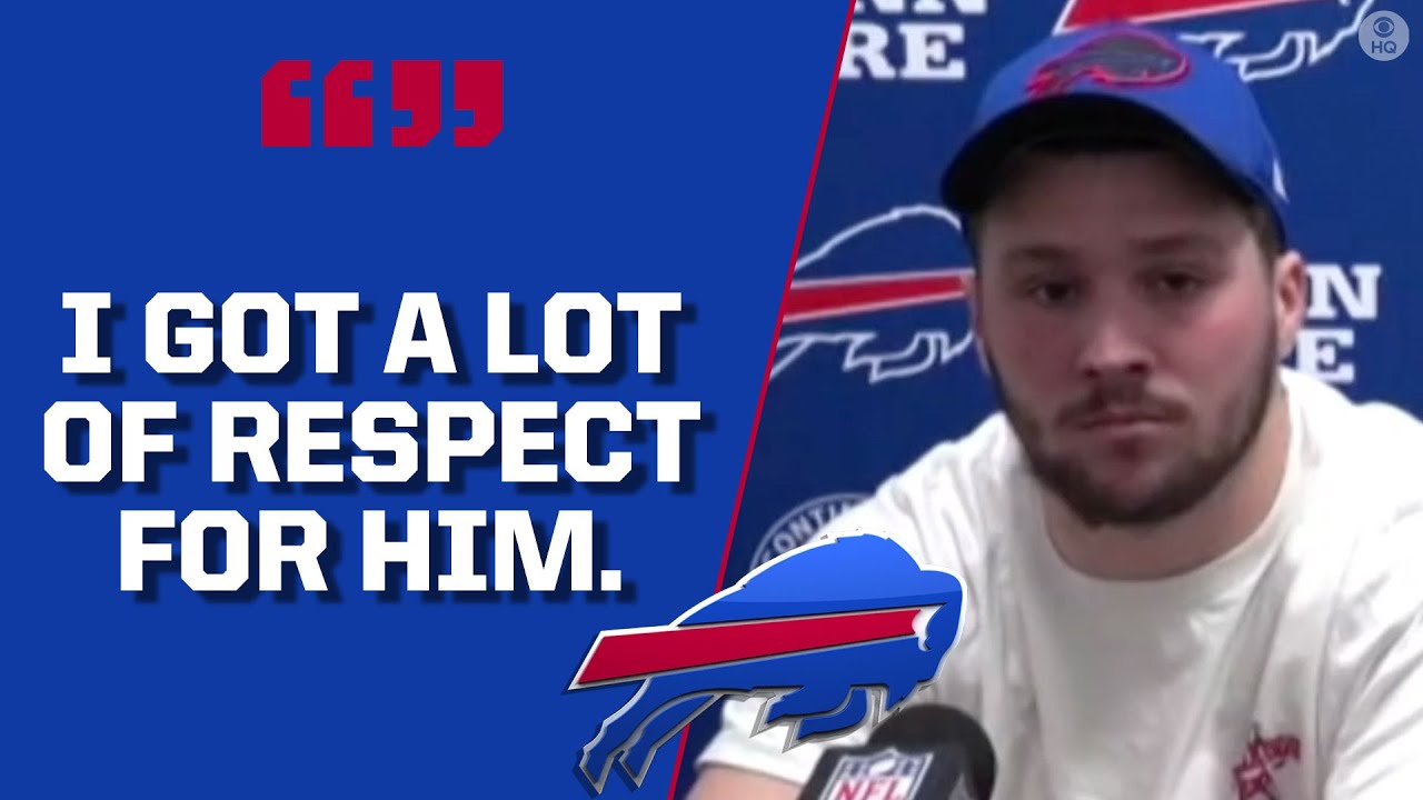 Bills QB Josh Allen shows respect to Patrick Mahomes after epic showdown | CBS Sports HQ