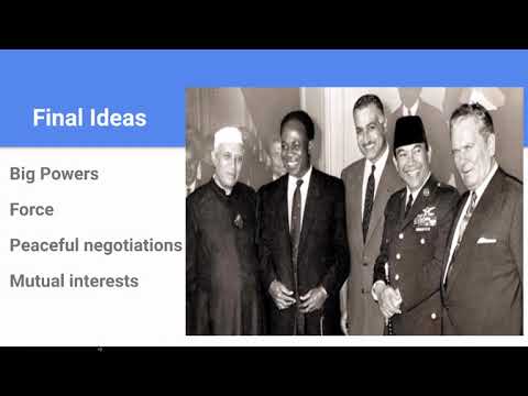 The Non Aligned Movement