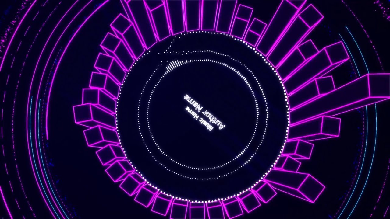 3D Music Visualizer Template