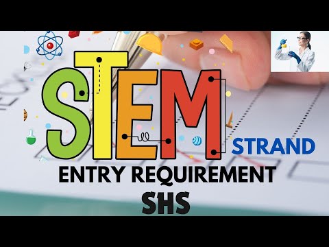 STEM Strand ENTRY Requirements #stemeducation #grade11 #STEM #stemstudent