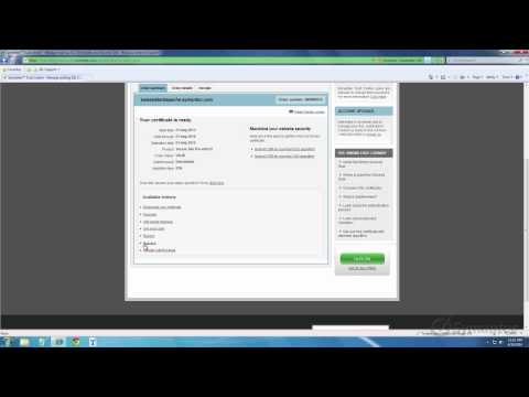 Support Tutorials: Replacing an SSL Certificate in a Symantec Trust Center Account