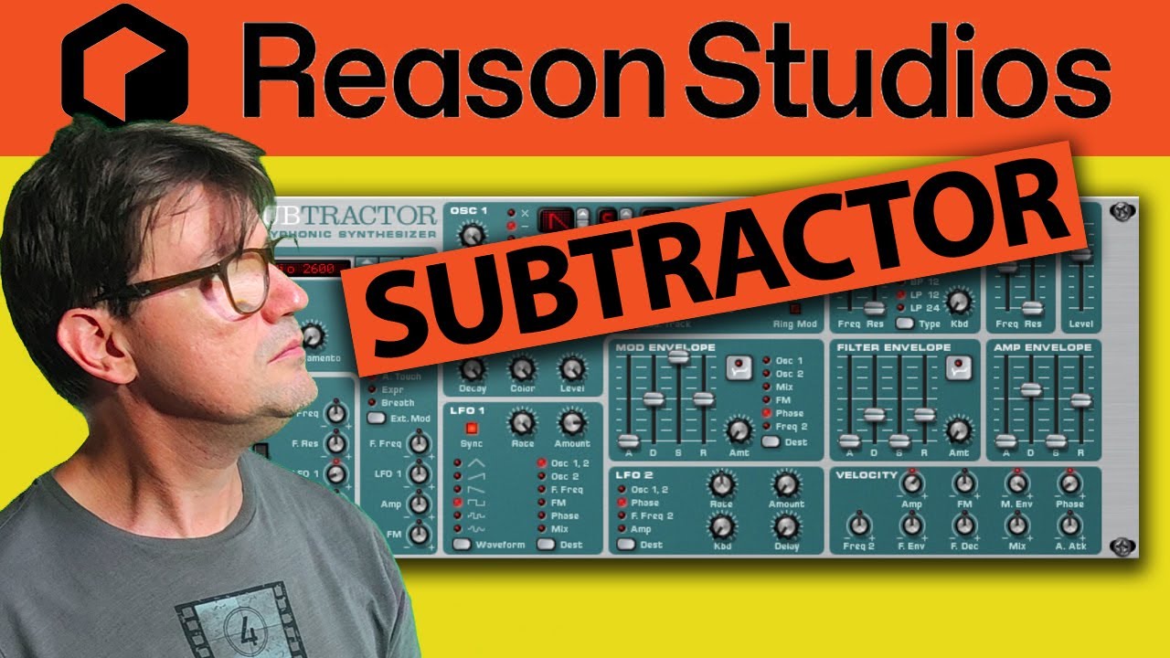 SUBtractor Polyphonic Synthesizer REASON STUDIOS Series | Sounds Demo | @AGDugros