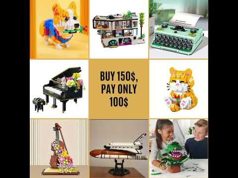 Unlock Creativity with Trendgo Building Blocks - Exclusive Deal: Buy for $150, Pay Only $100!