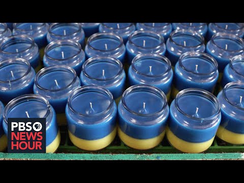 With deep roots in Ukraine, candlemaker realigns business to raise money for emergency aid